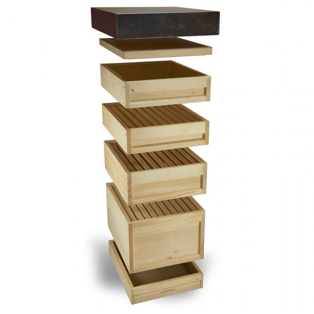 10 FRAME ZANDER BEEHIVE STANDARD DADANT DIMENSIONS