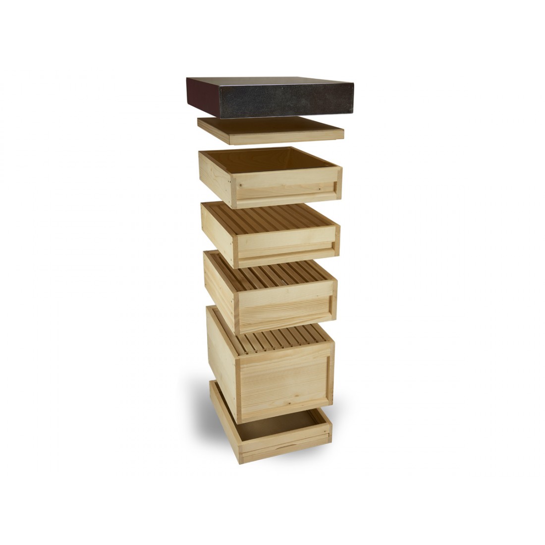 10 FRAME ZANDER BEEHIVE STANDARD DADANT DIMENSIONS